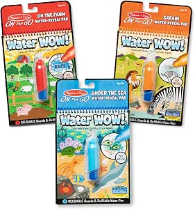 Amazon.com: Melissa & Doug Water Wow! - Water Reveal Pad Bundle - Farm ...