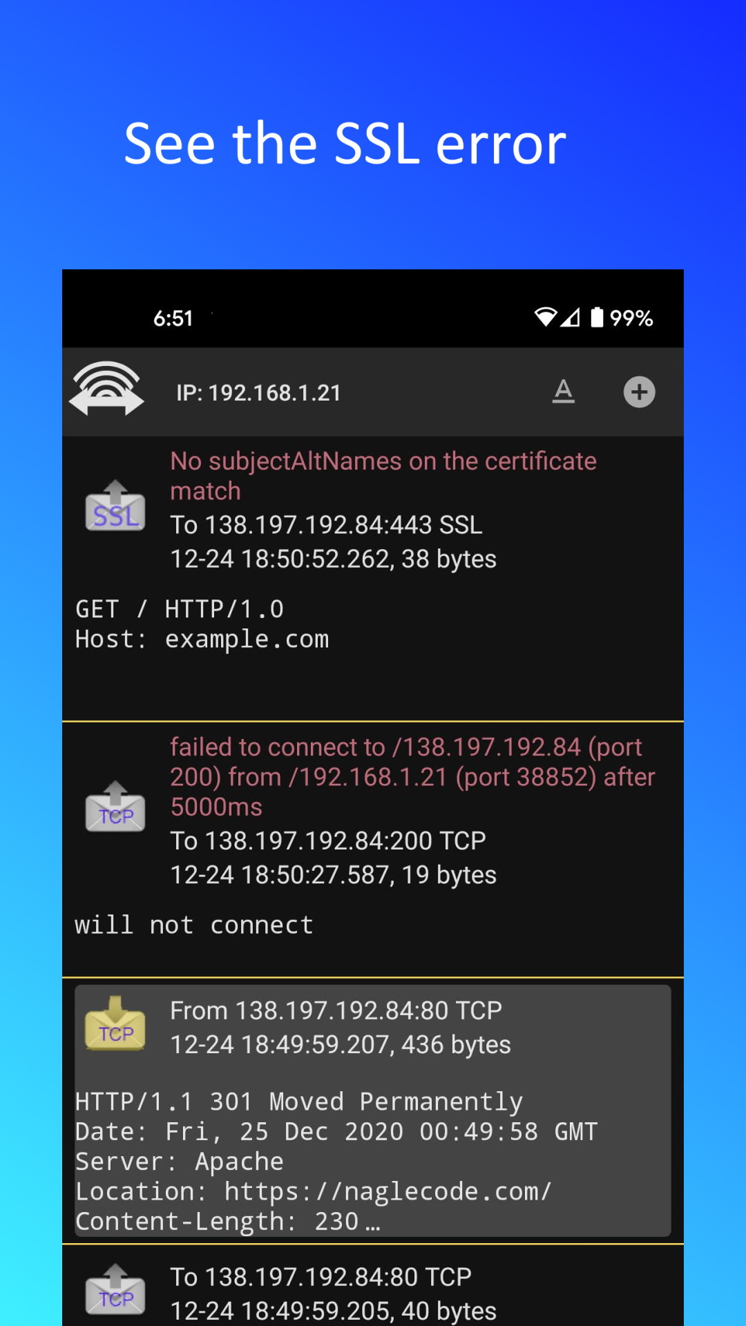 Packet Sender - TCP/UDP/SSL Network Test Utility - App on Amazon Appstore