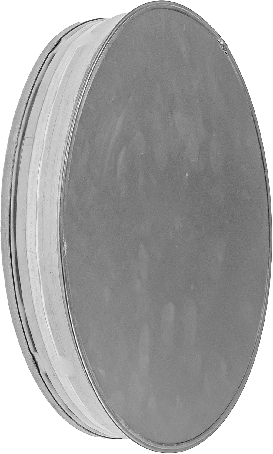 HVAC OV Galvanized Metal Duct End Cap - 12 Inch Fit - Available in ...