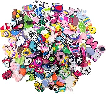 Lot of 30/50 Pcs Random Pink Shoe Charms for Croc, Different Cool Cute ...