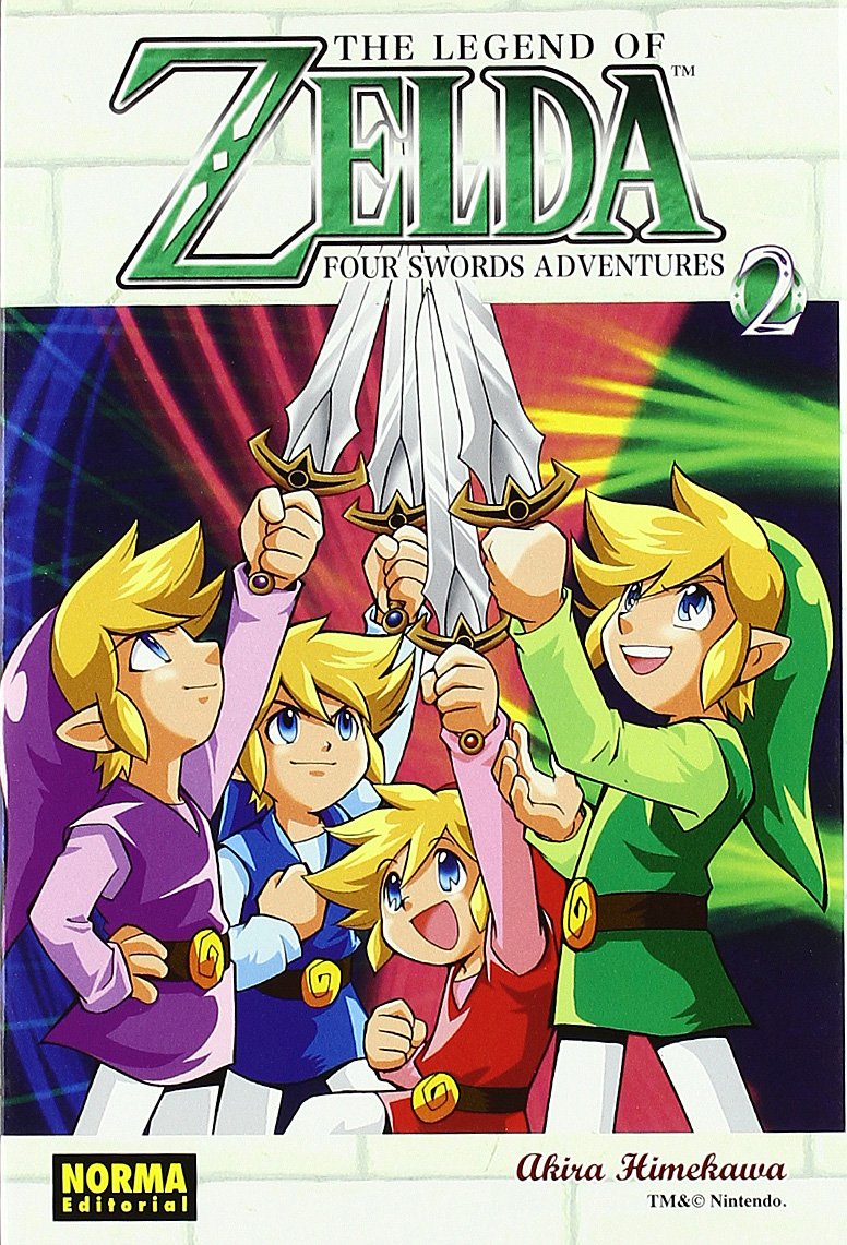 The legend of Zelda. Four swords 2: Four Swords Adventures (CÓMIC MANGA ...