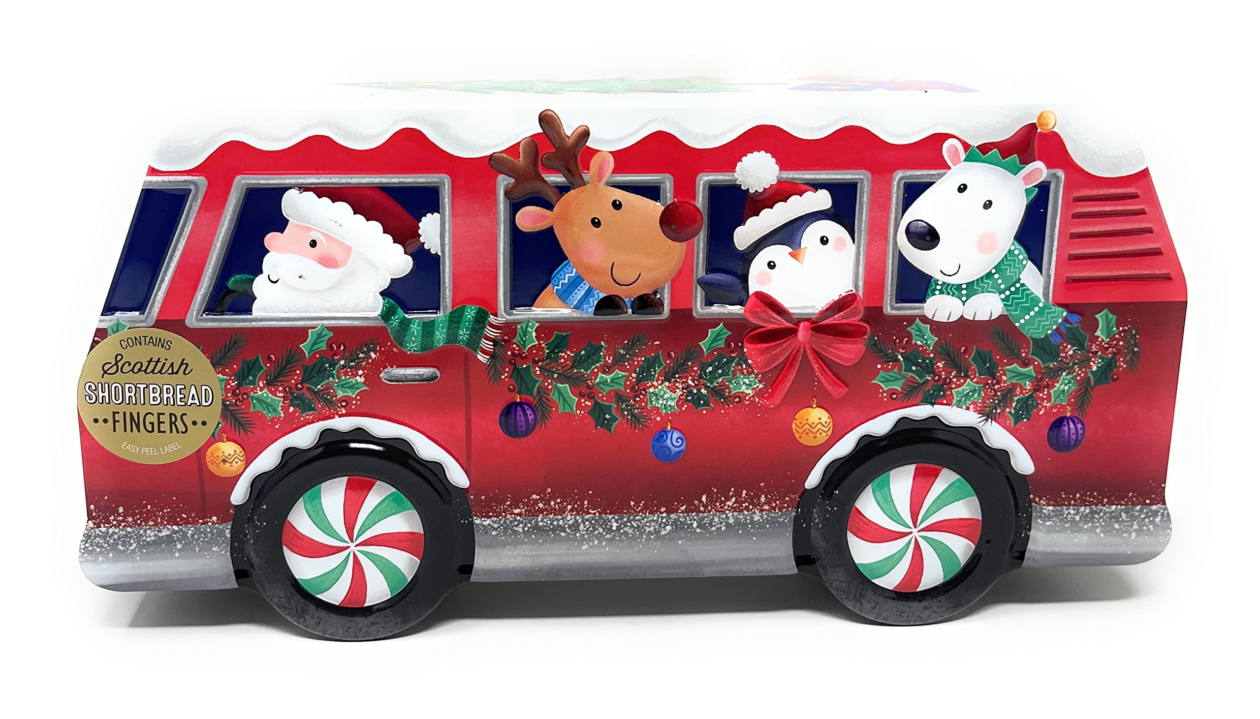 Christmas Biscuits Gift Set Tins | Assortment of Biscuits Shortbread ...