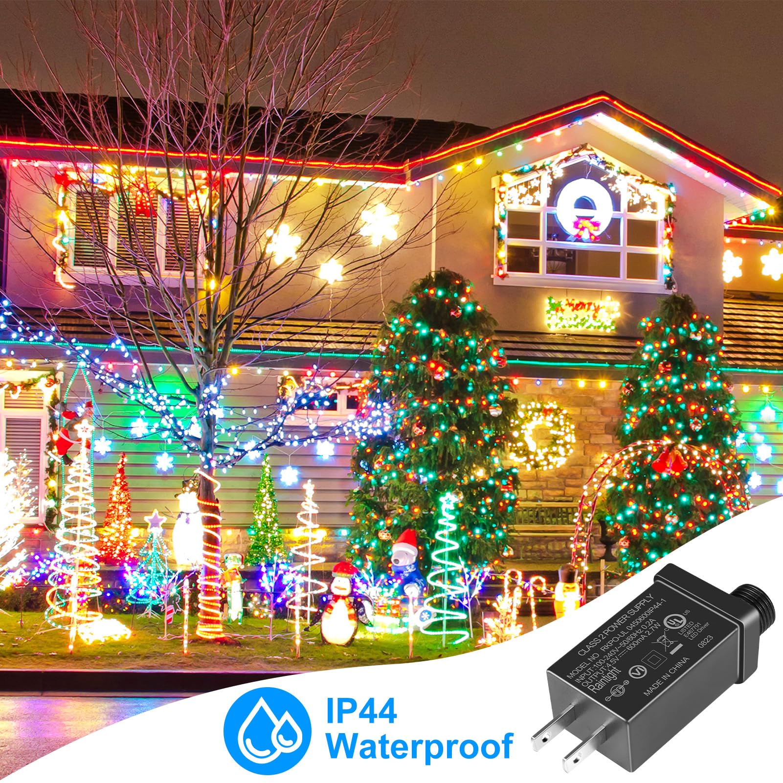 Snapklik.com : 45V 06A LED Class 2 Power Adapter, 27W LED Transformer ...