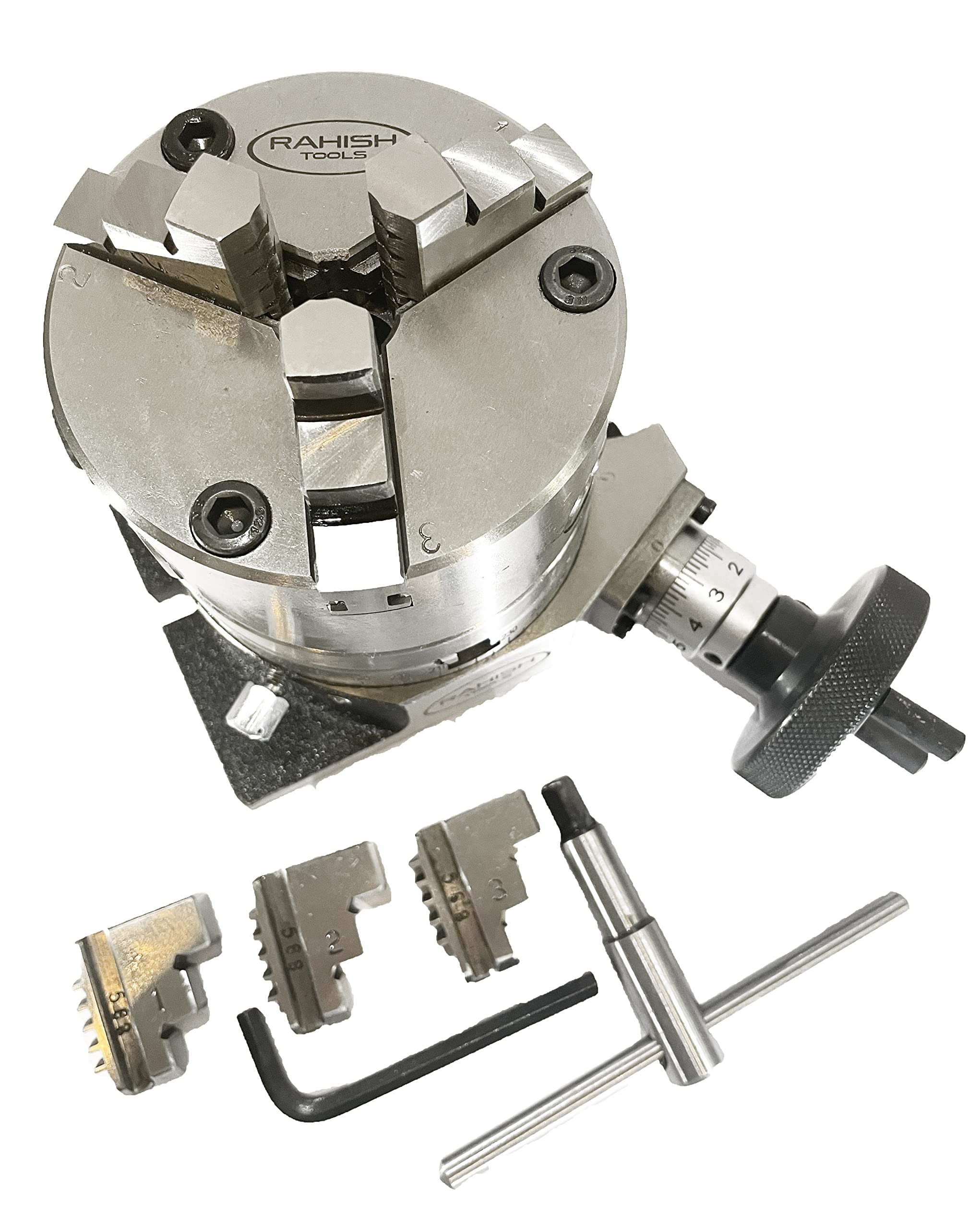 Low Profile Rotary Table 4 Inch (100mm) Rotary Table For Milling ...