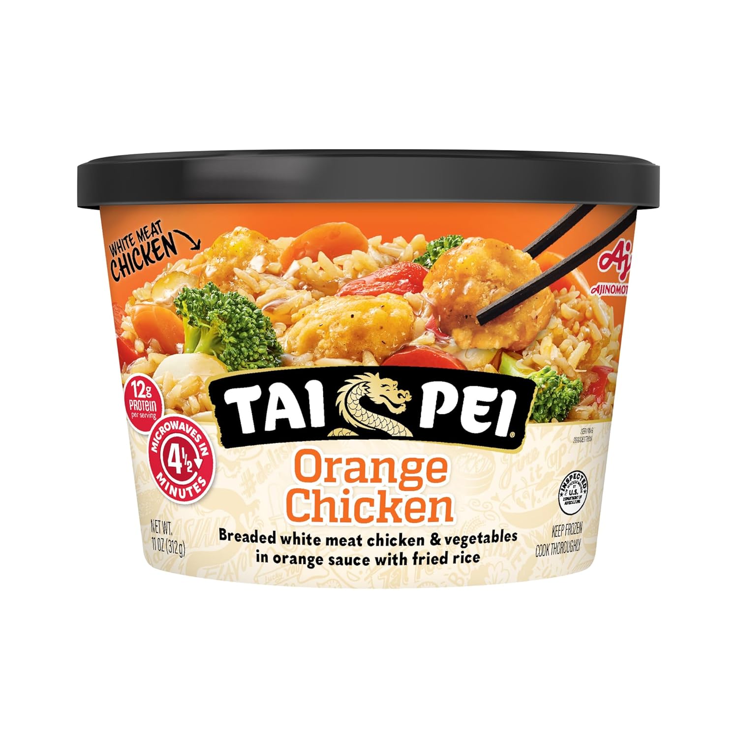 Amazon.com: Tai Pei Orange Chicken, 11 Oz Tub : Grocery & Gourmet Food