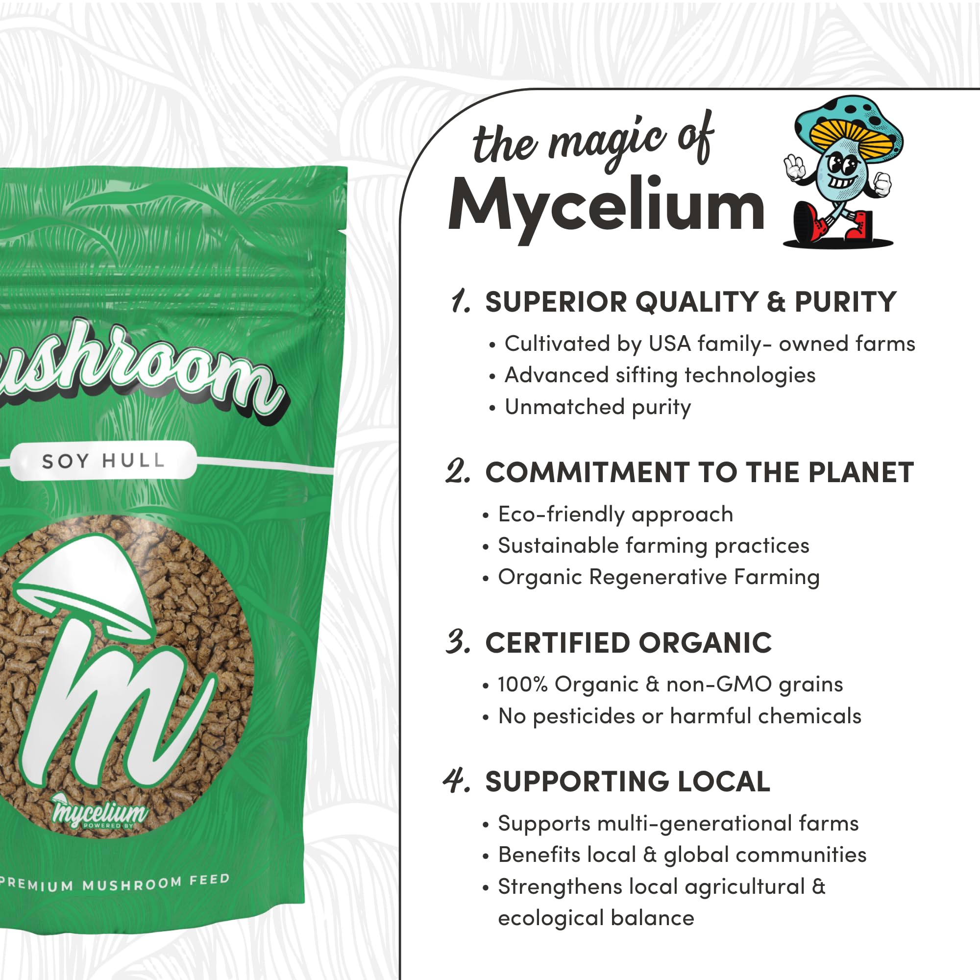 Snapklik.com : Premium Soy Hull Pellets Organic, Non-GMO, High ...