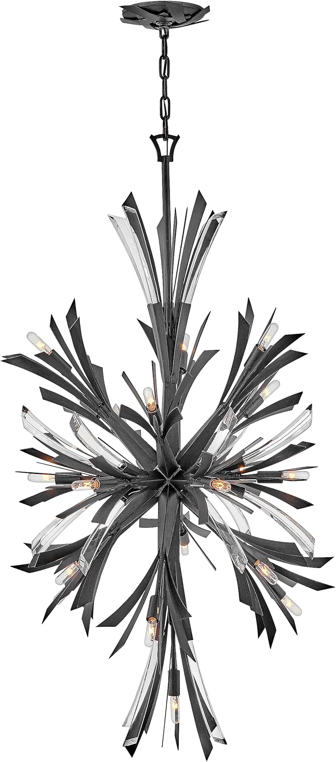 Fredrick Ramond Vida FR40907BGR Medium Orb Chandelier - Elongated ...