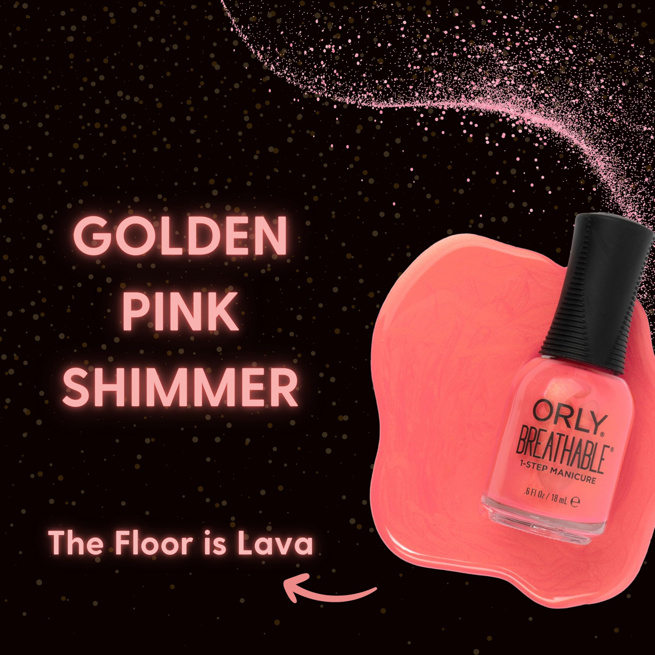 Snapklik.com : Orly Melting Point Nail Polish Collection Golden Pink ...