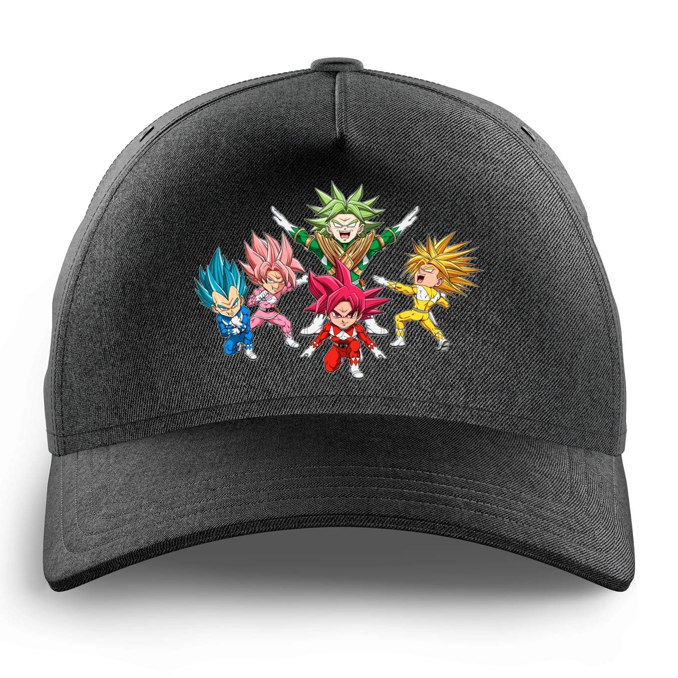 Buy Funny Dragon Ball Super - Power Rangers Black Kid Cap - Son Goku ...