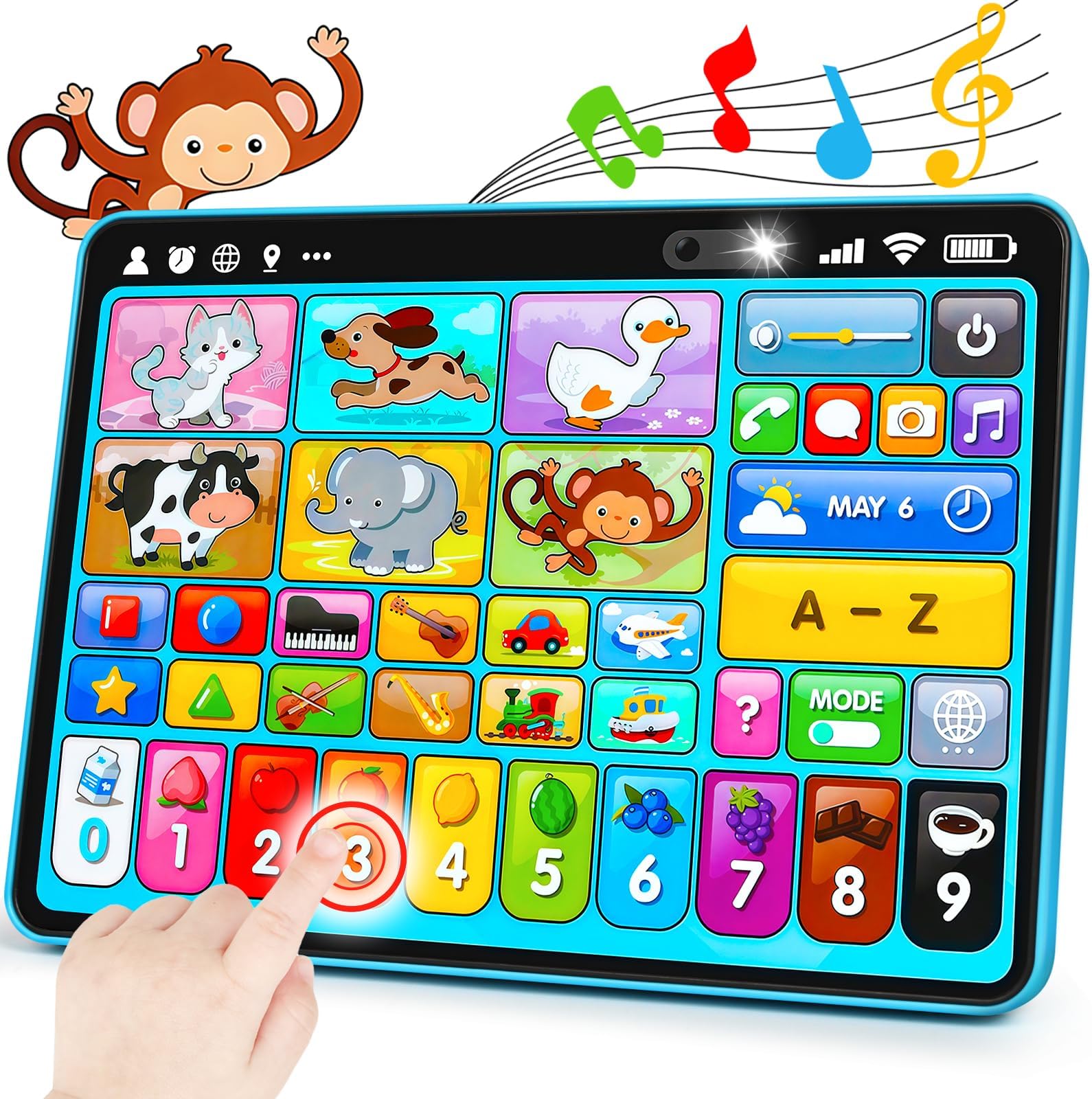 Amazon.com: Kids Tablet 7 Inch Tablet for Kids 32GB Toddler Tablet Kids ...