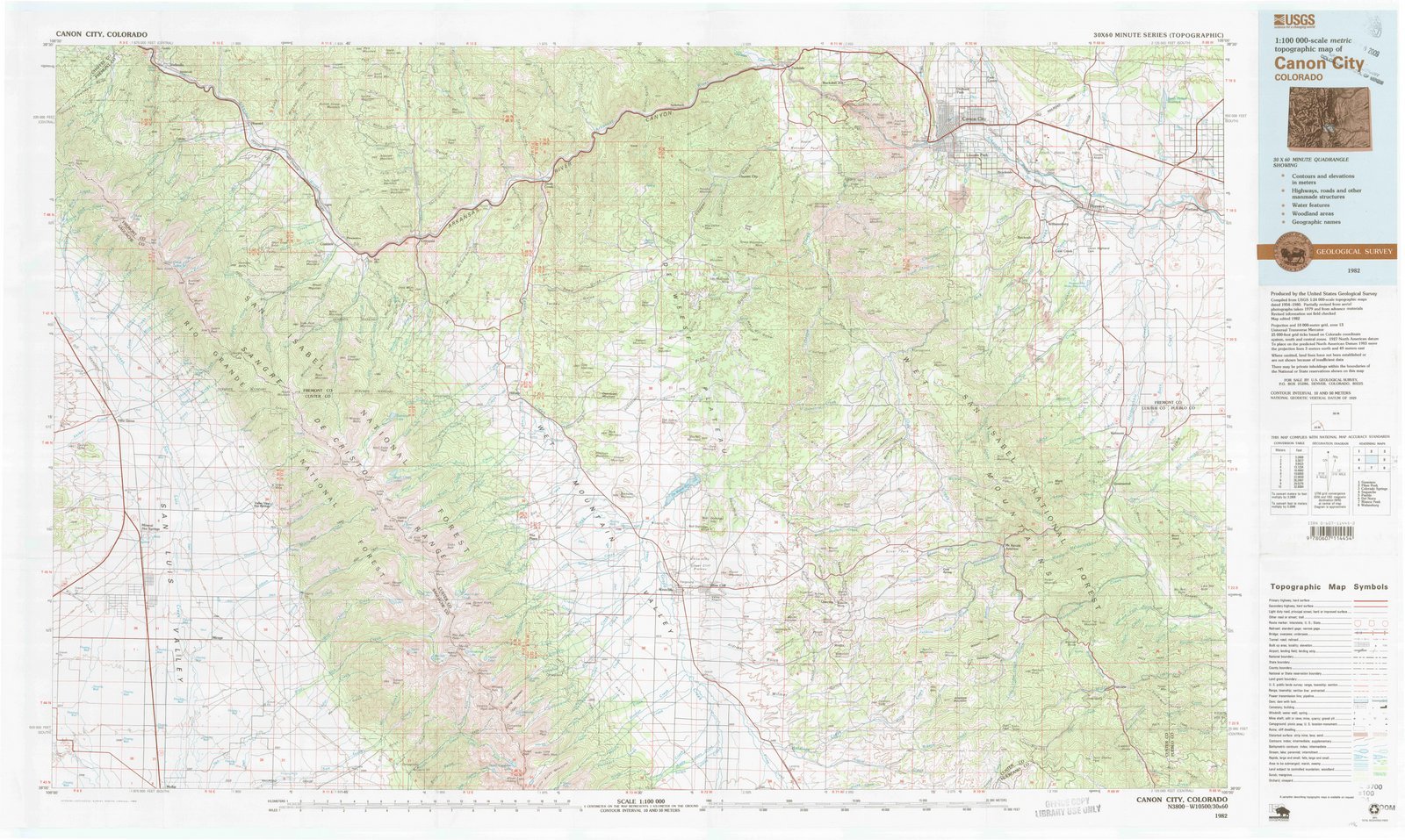 Colorado Elevation Map