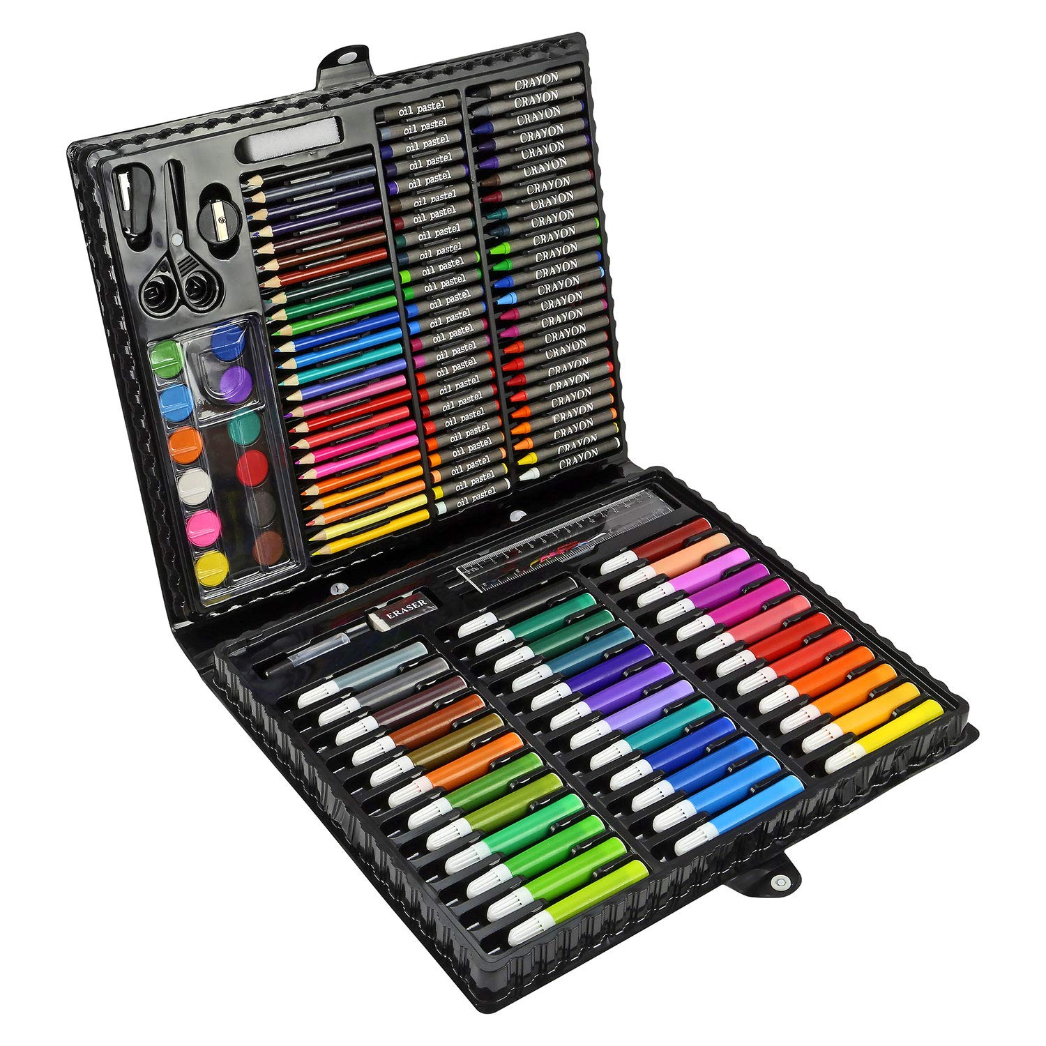 Buy ArtBoss150pcs Artist Art Drawing Sets, Colored Pencil Drawing Art ...