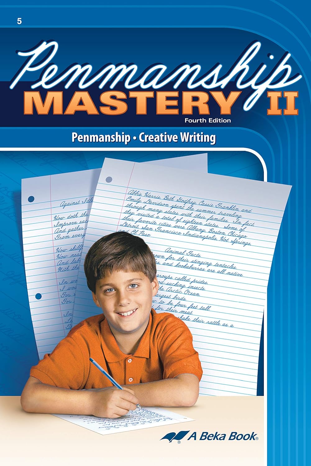 Penmanship Mastery II - Abeka 5th Grade 5 Cursive Penmanship Student ...