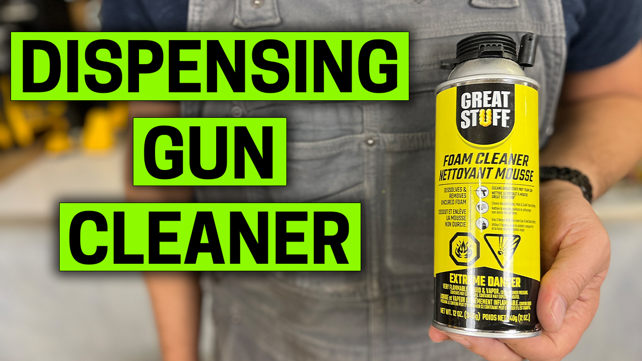 Watch WHY YOU NEED & REVIEW& Great Stuff PRO Dispensing Gun Cleaner ...