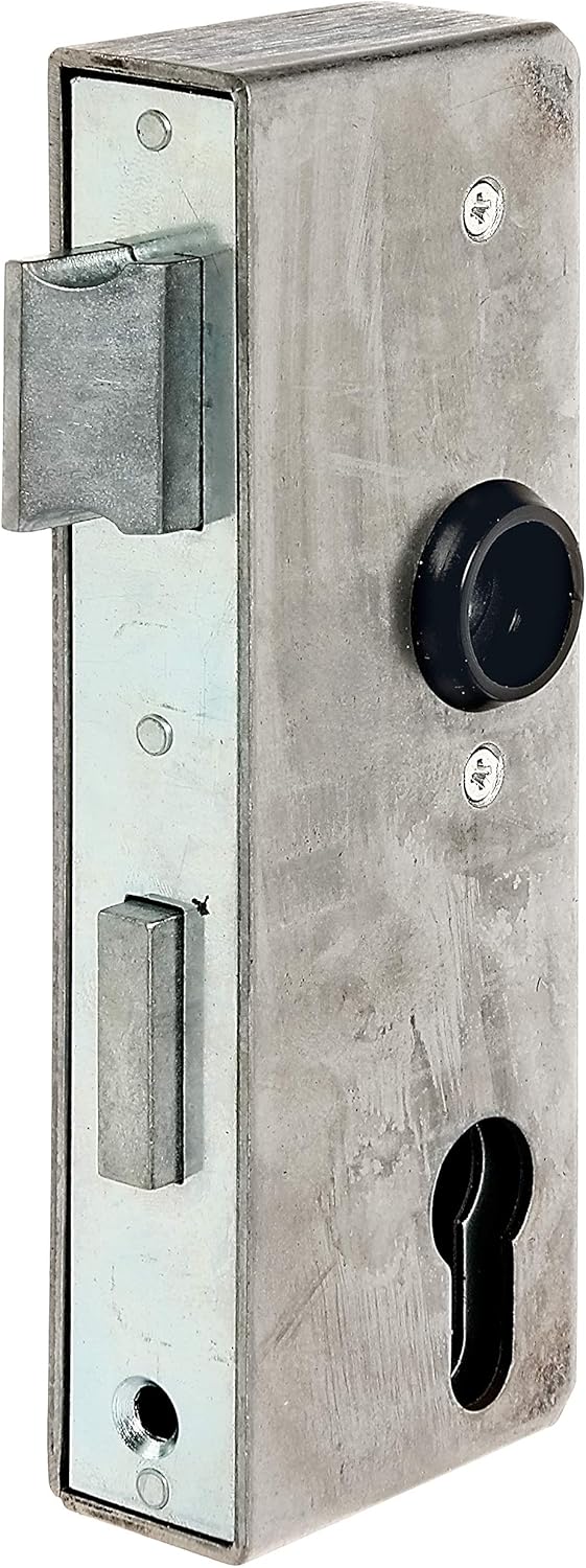 Gah-Alberts 413354 Lock Casing Raw Steel with Galvanised Lock Backset ...