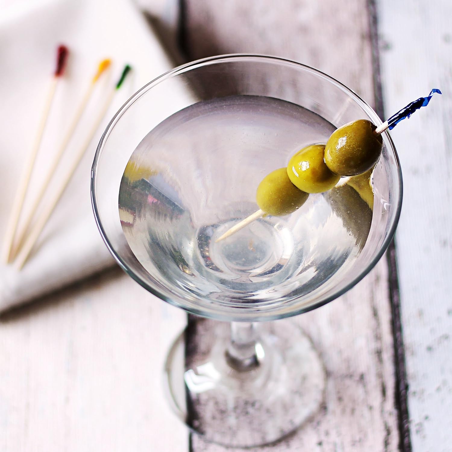 bar@drinkstuff Cello Frill Cocktail Sticks - Pack of 24 - Cocktail ...