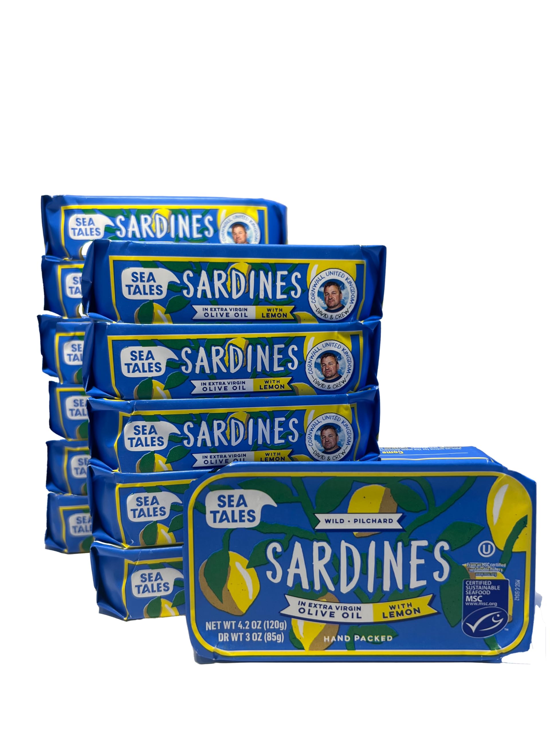Amazon.com: Sea Tales Pilchard Sardines in Extra Virgin Olive Oil with ...