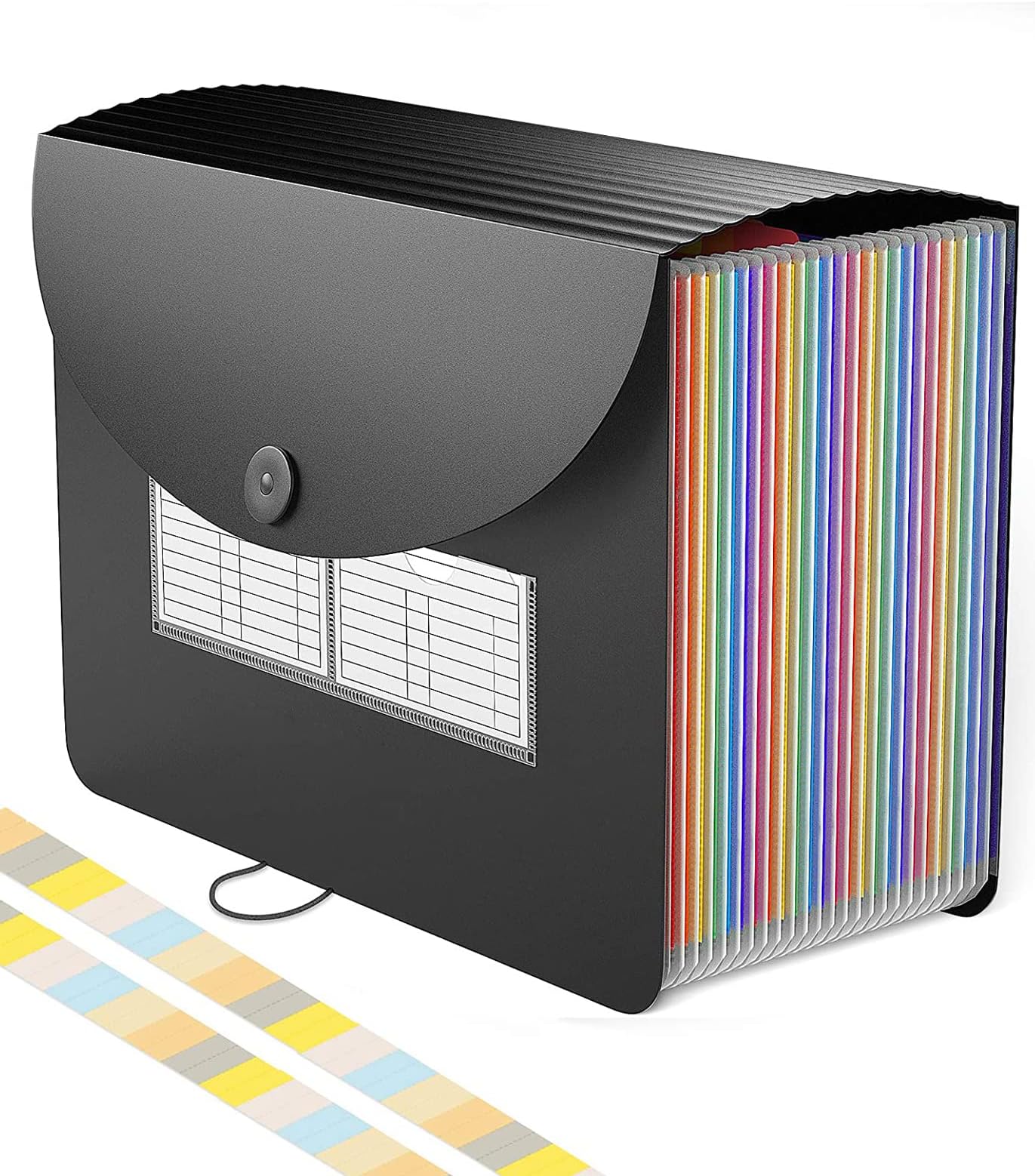 Amazon.com : Office Depot® Brand Plastic Expanding File, 7 Pocket ...