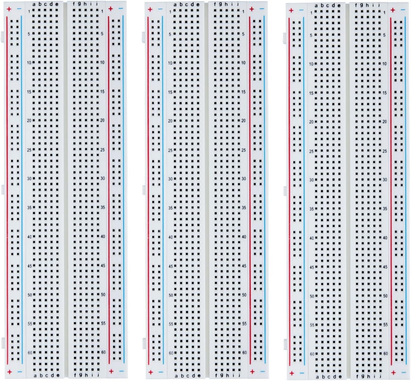 ELEGOO 3X 400 Pin Breadboard Brotschneidebrett Elektronik Steckbrett ...