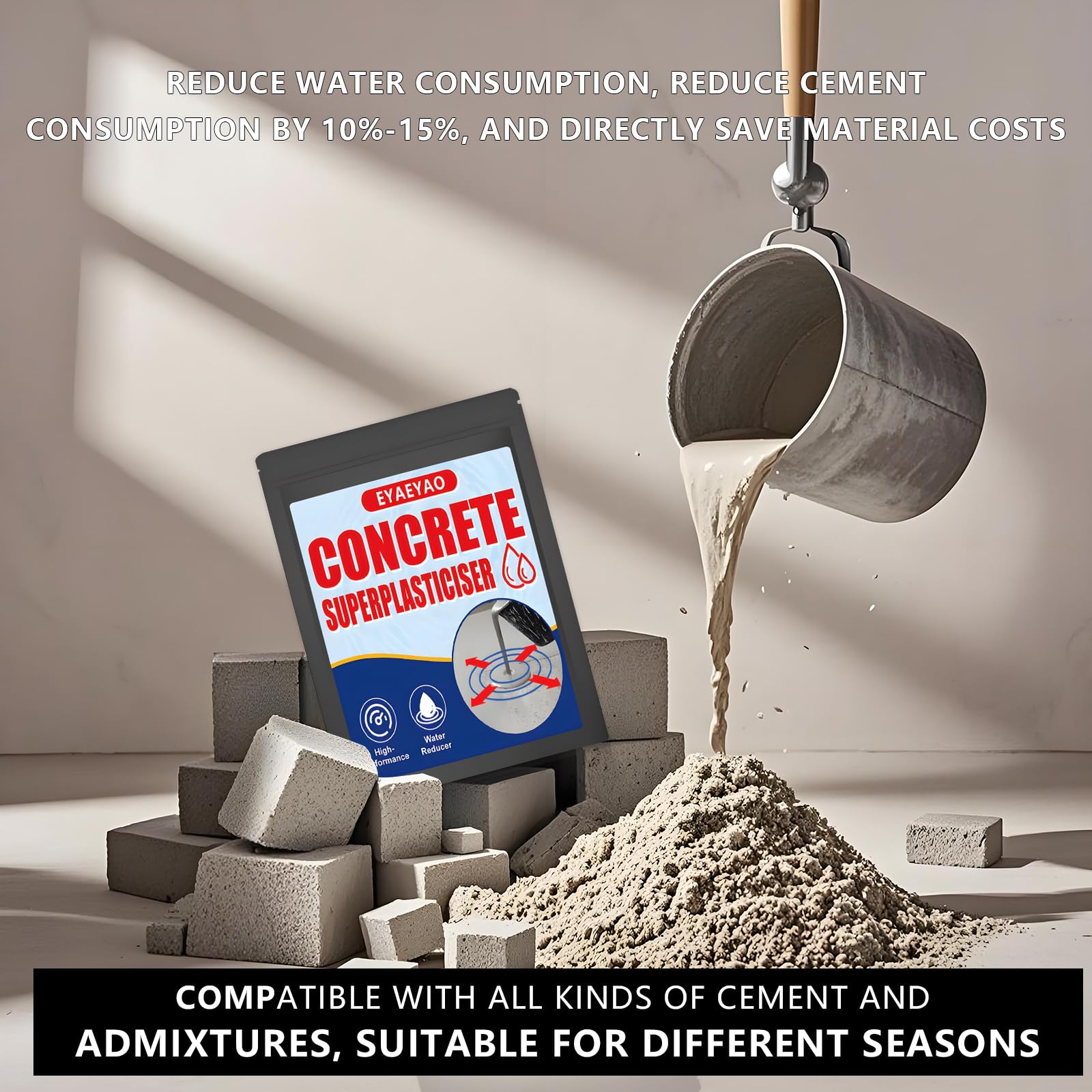 Snapklik.com : Concrete Super Plasticizer, Concrete Admixture, 32 ...
