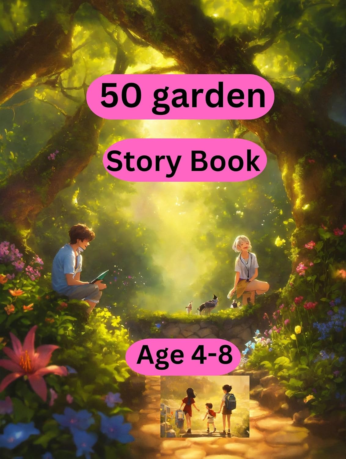 children magical garden story book age 4-8 : 50 kids Story magical ...