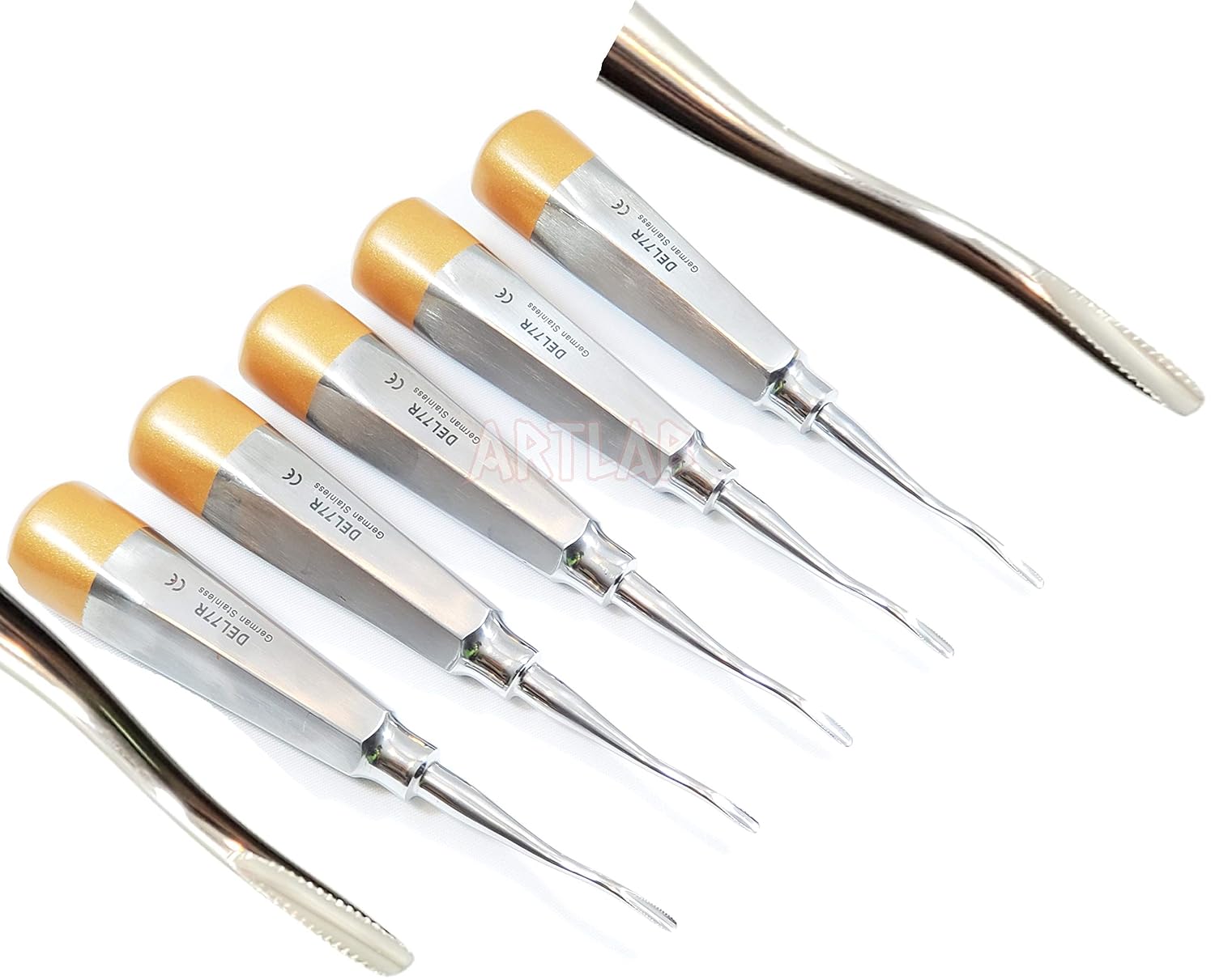 Amazon.com: 5 EA German Premium Root Dental Tooth Extracting Elevator ...