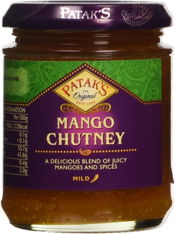 Patak's Mango Chutney, 210g : Amazon.co.uk: Grocery