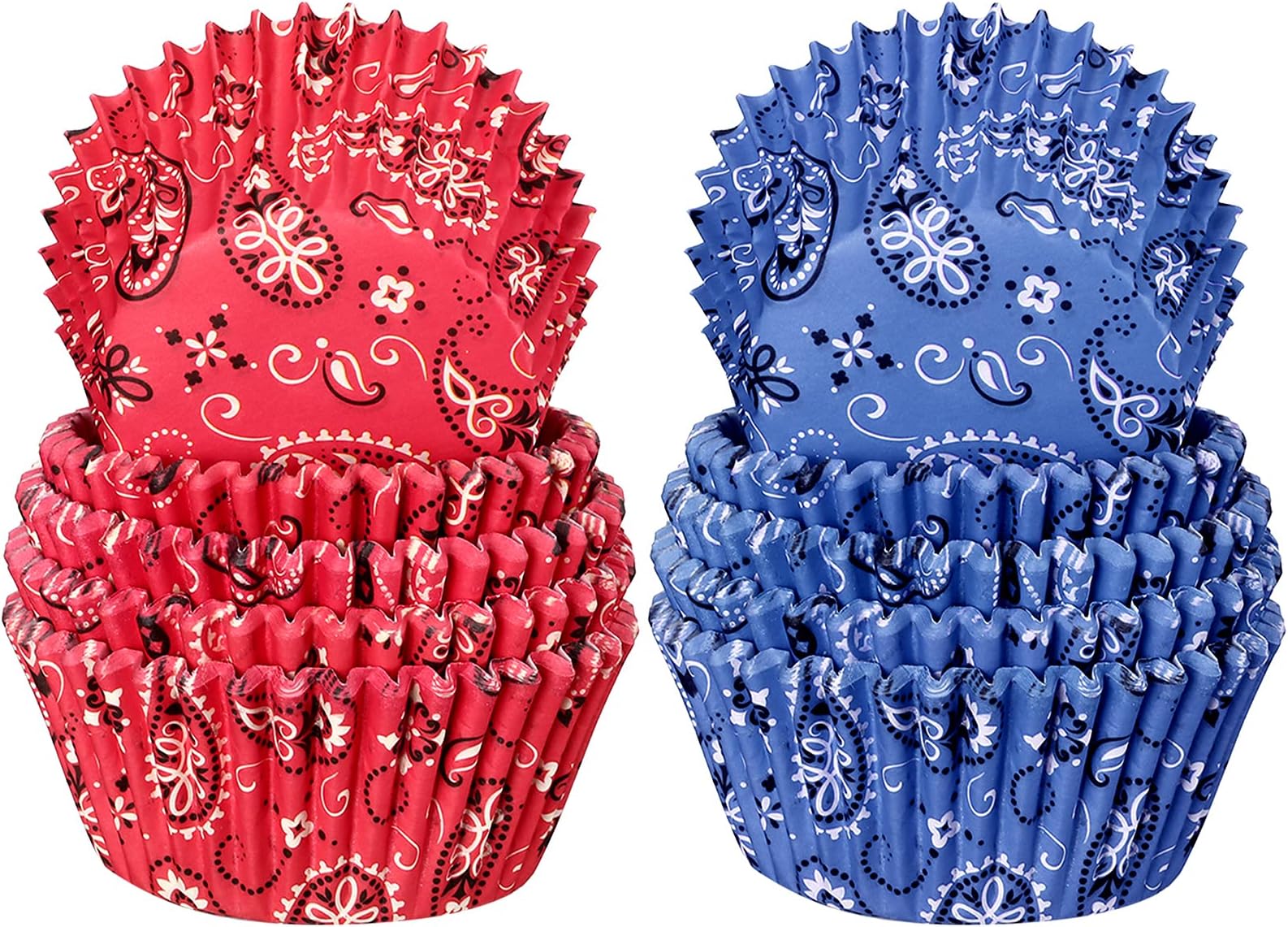 Amazon.com: HIC Harold Import Co. Standard Baking Cups-Red Bandanna 32 ...