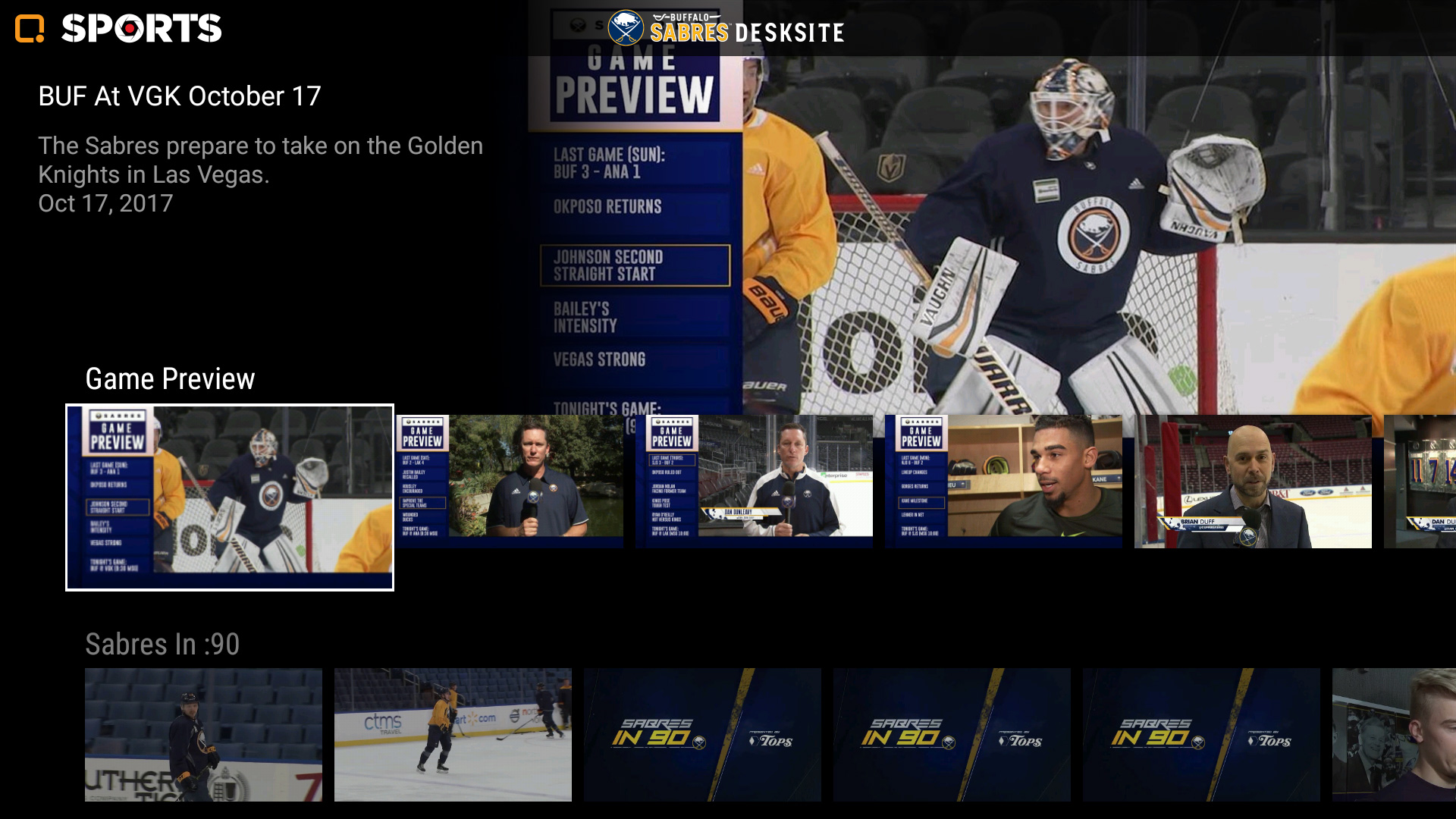 Sabres DeskSite:Amazon.com:Appstore for Android