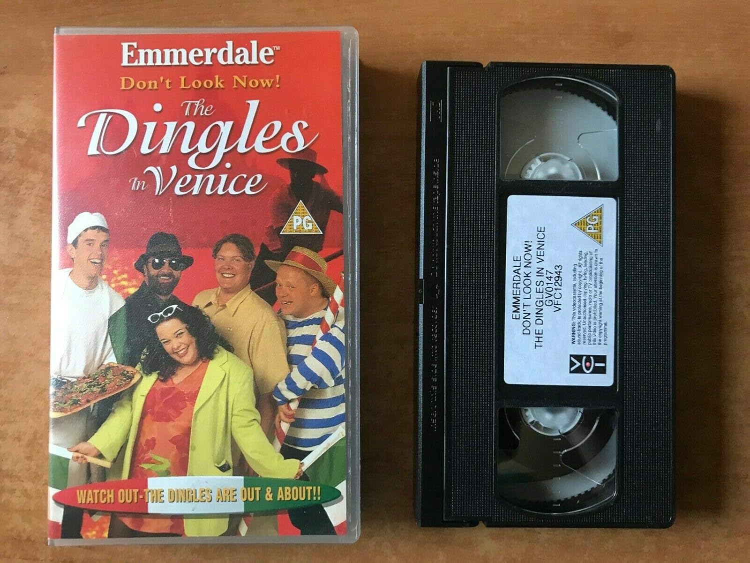 Emmerdale: Don't Look Now! The Dingles In Venice [VHS] : Dominic Brunt ...