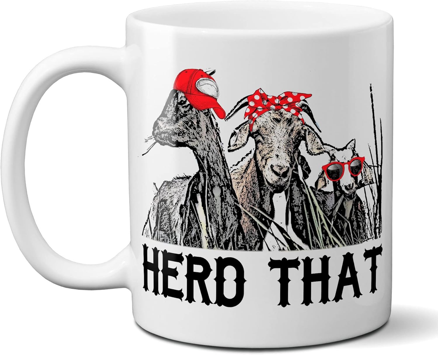 Amazon.com: Herd That Goat Coffee Mug Goat Coffee Mug Goat Coffee Cup ...