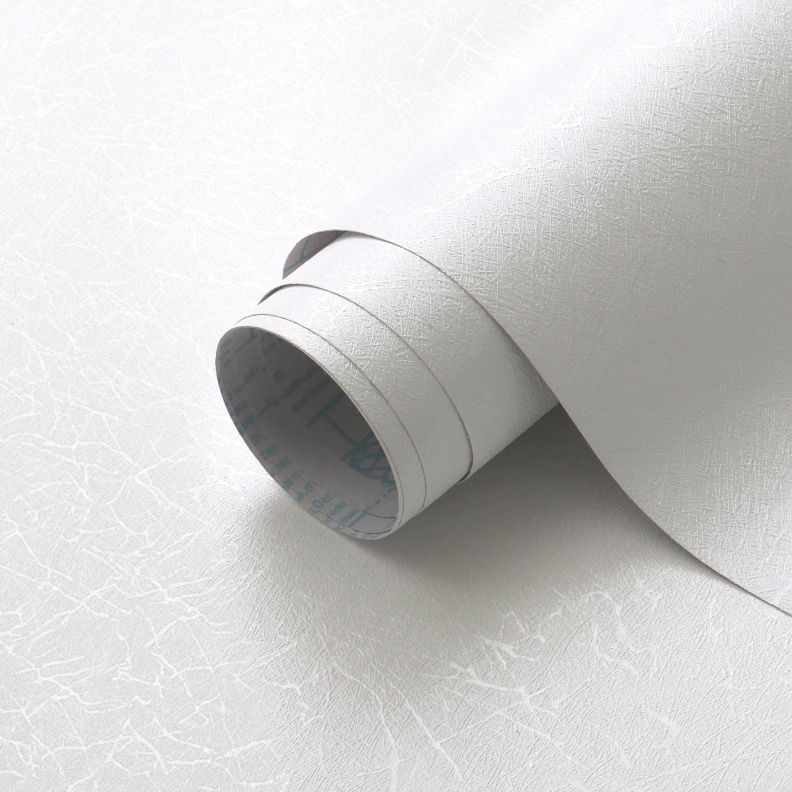 Safiyya Contact Paper White Silk Peel and Stick Wallpaper Textured ...
