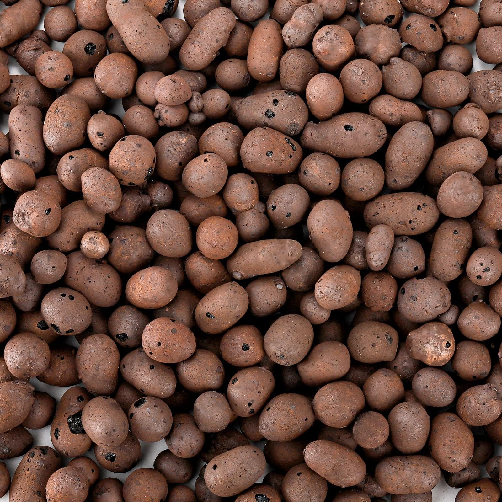 Amazon.com : Voulosimi Clay Pebbles Hydroponic Rocks Organic Ceramsite ...