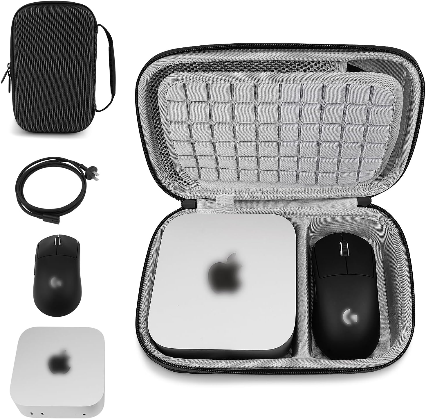Amazon.com: Wonlince Hard Case for 2024 Apple Mac Mini M4/ M4 Pro ...