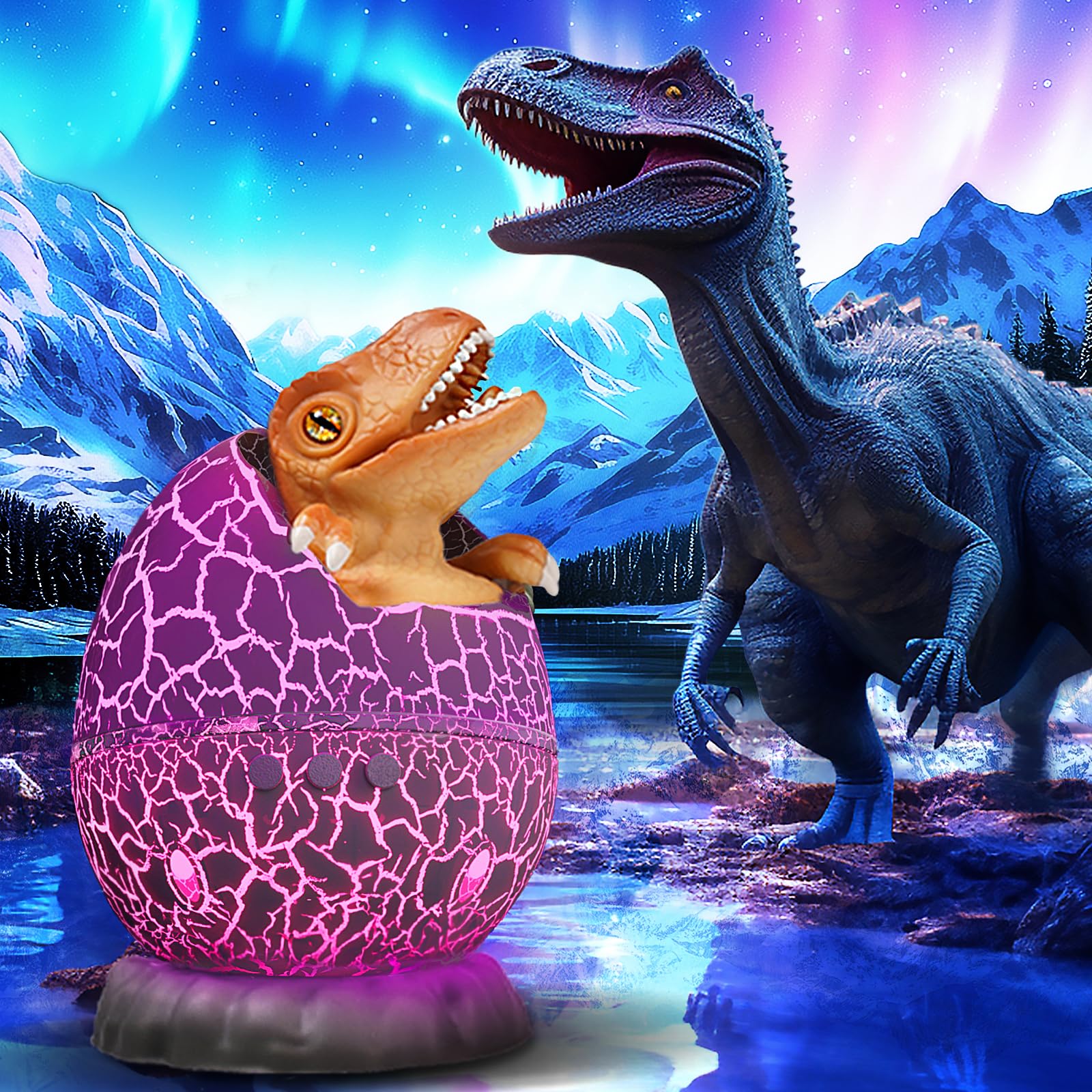 Snapklik.com : Dinosaur Egg Galaxy Star Projector - Space Projector ...