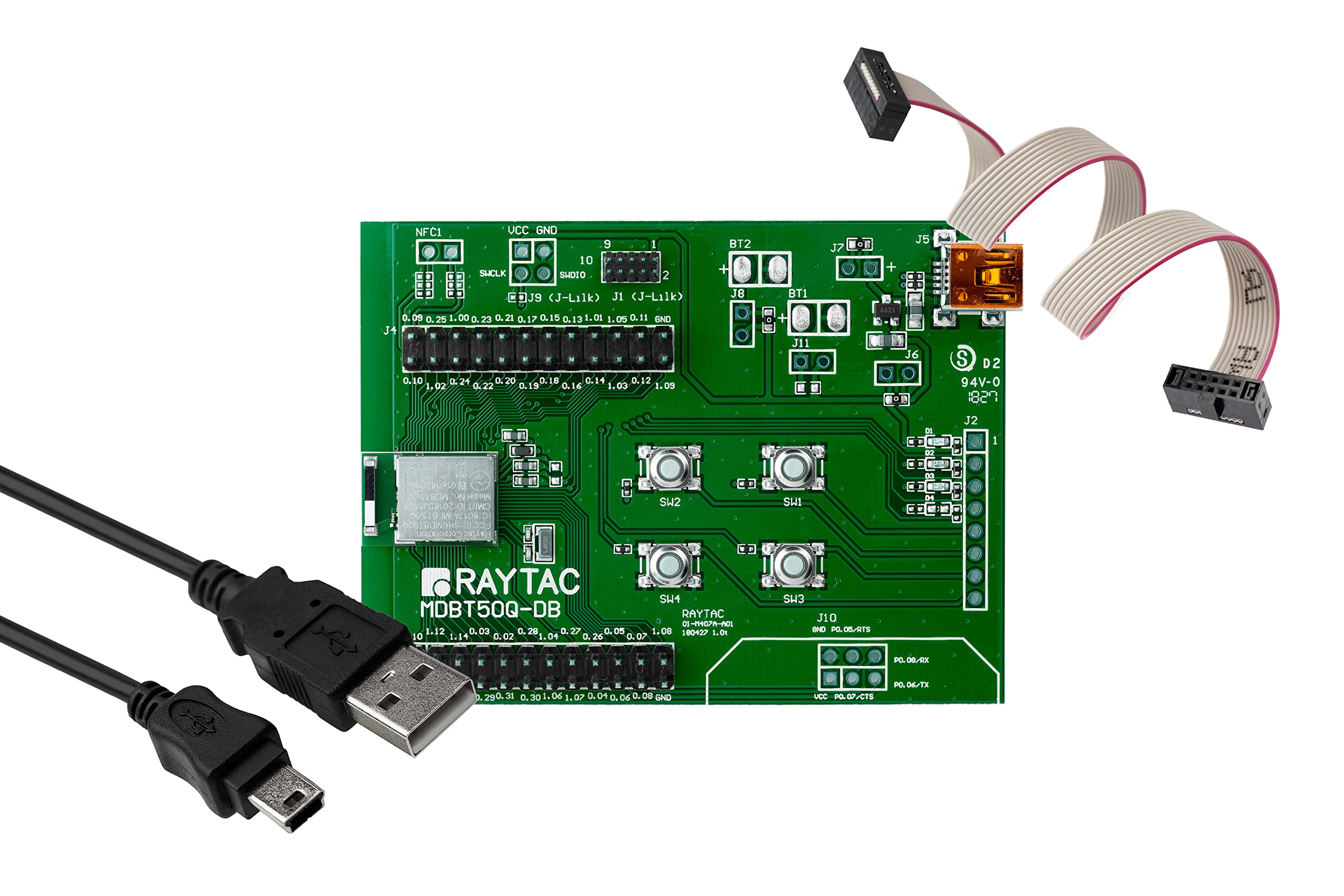 Amazon.com: MDBT50Q-DB Nordic nRF52833 Module Demo Board Dev Kit 42 ...