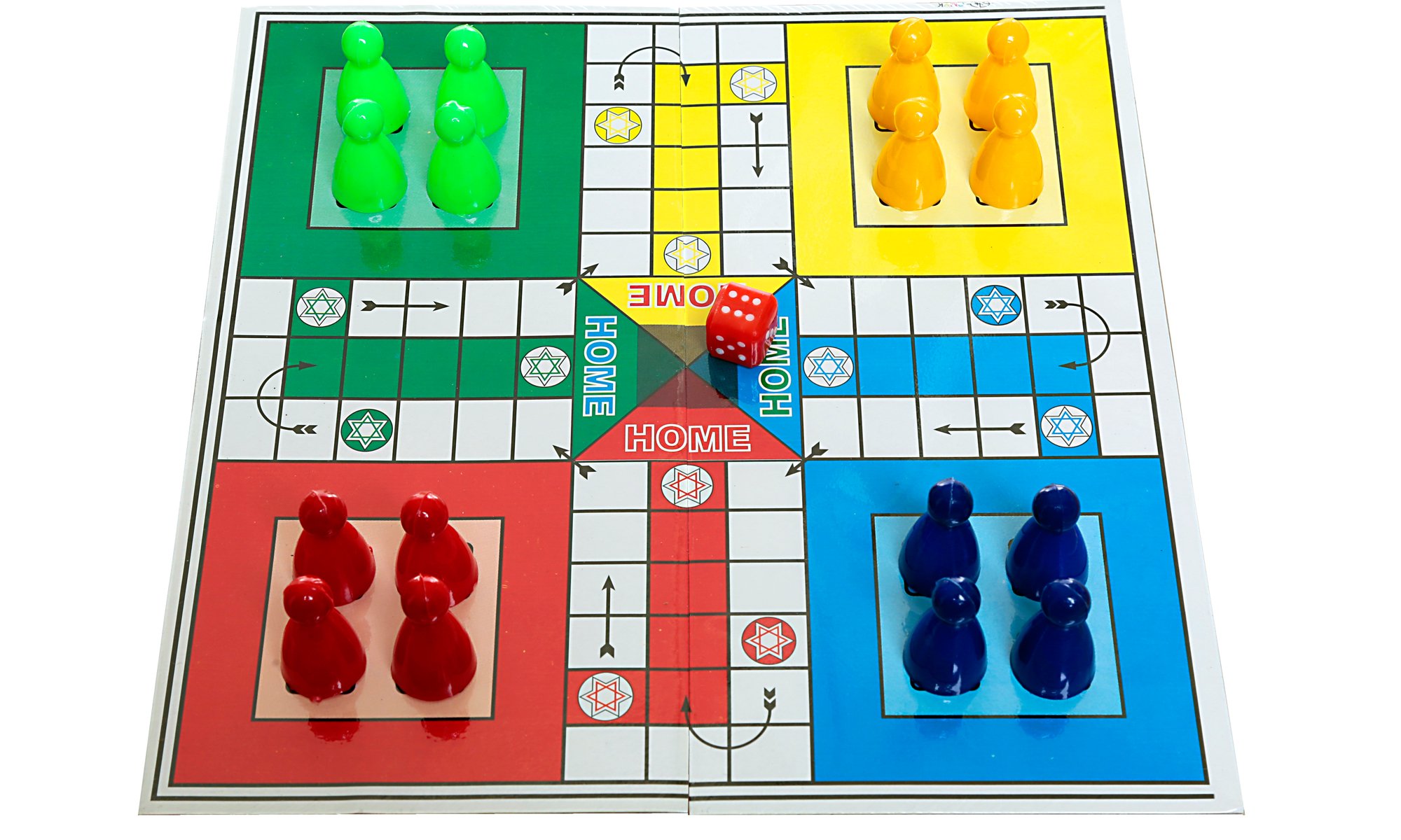 Buy Kids Mandi Ludo and Snake and Ladder Deluxe Board Game, Big Size 13 ...