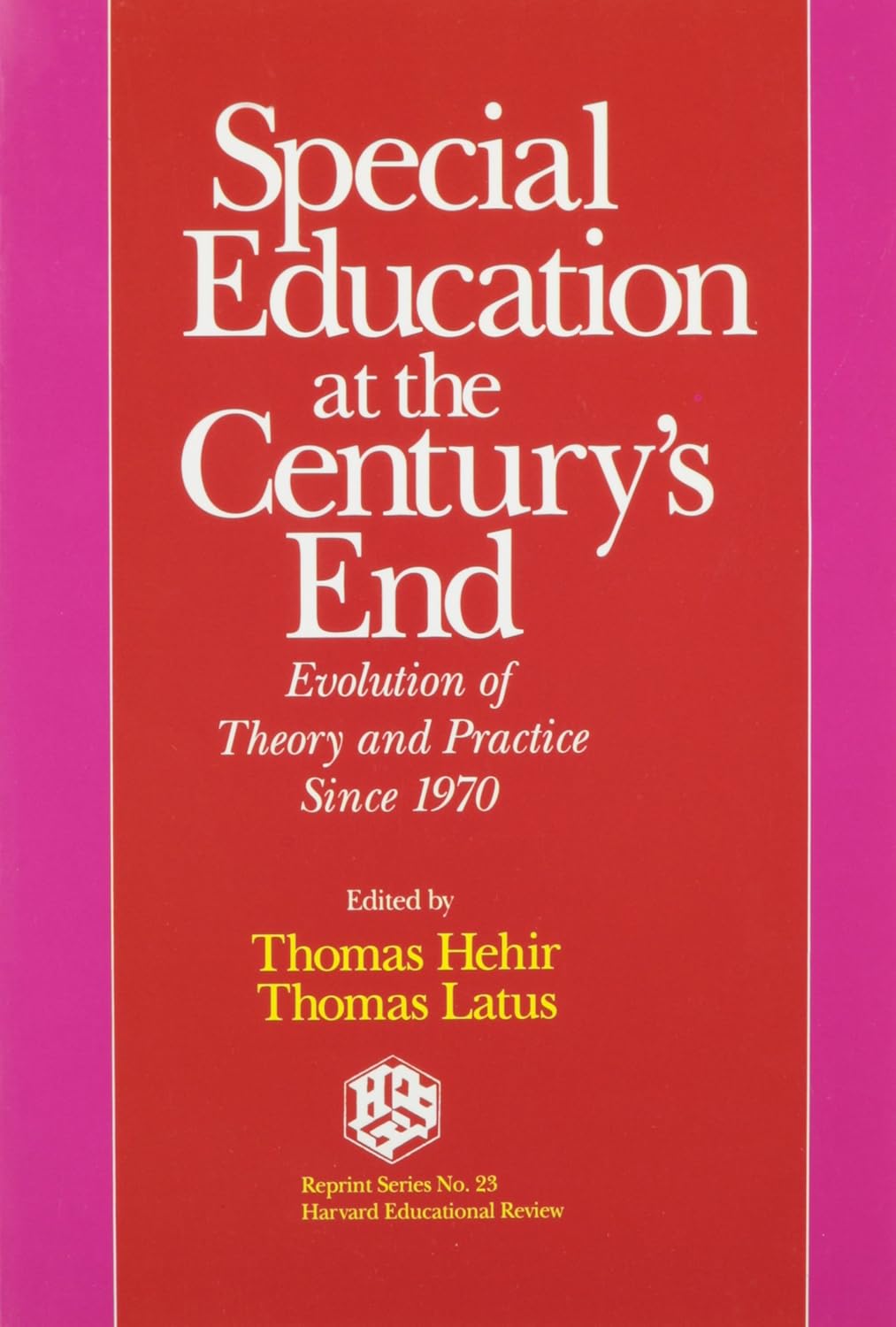 Special Education at the Century's End: Evolution of Theory and ...