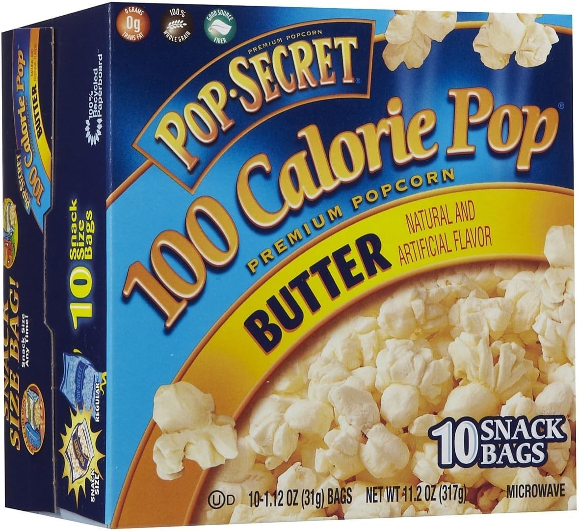 Amazon.com: Pop Secret Microwave Popcorn, Movie Theater Butter Flavor ...