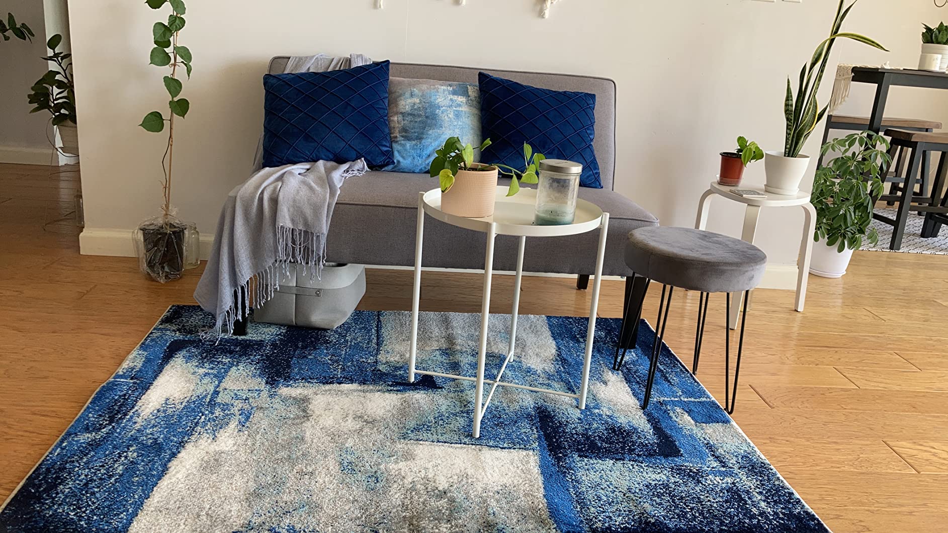 $29/mo - Finance LUXE WEAVERS Lagos Collection 7558 Red 8x10 Modern ...