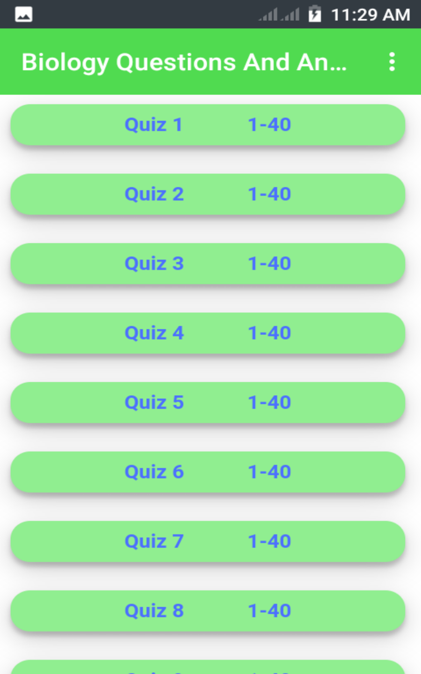 Biology Questions And Answers - App on Amazon Appstore