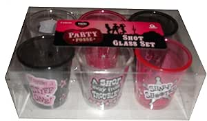 Amazon.com: amscan International Party Posse Shot Glasses, Pack of 6 ...