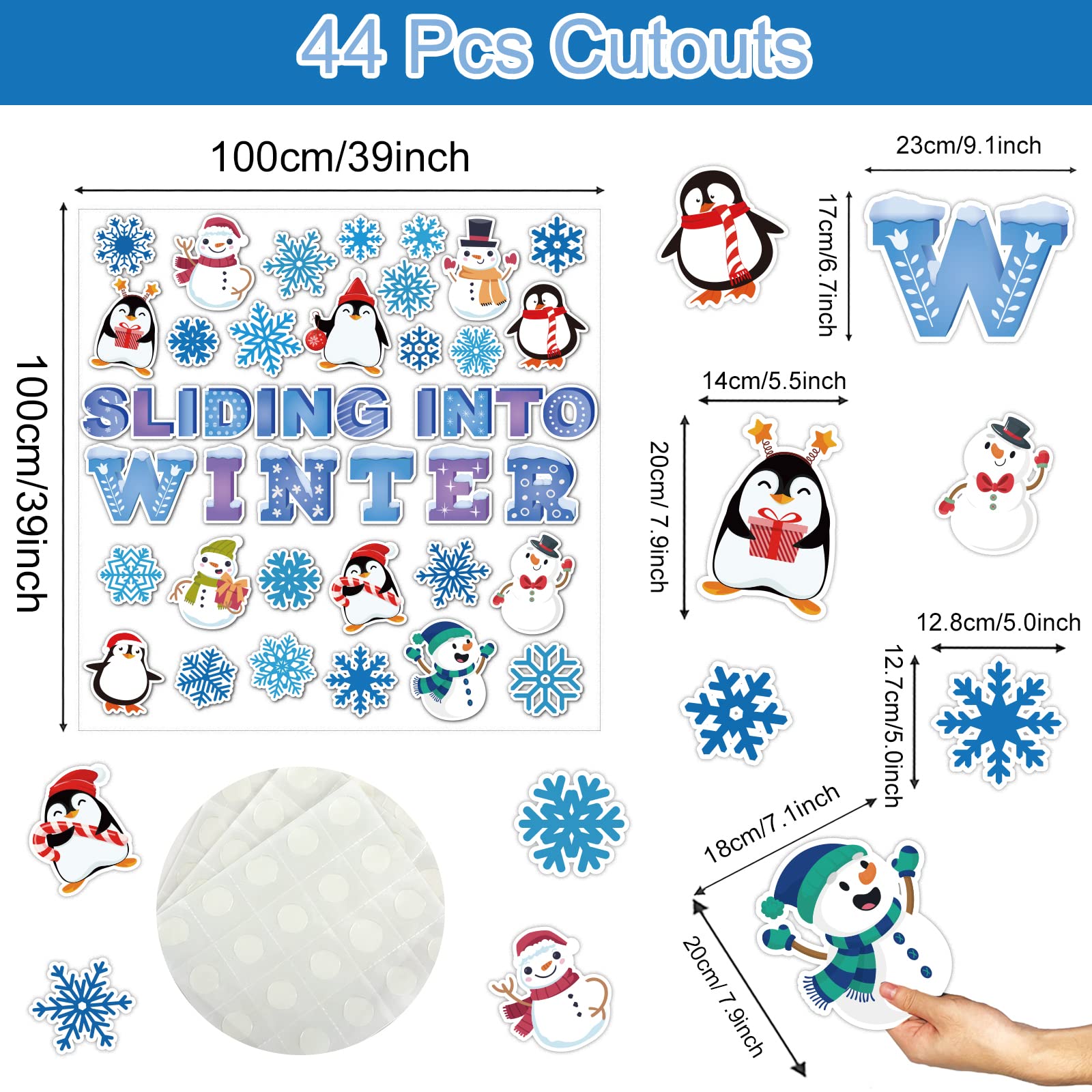 Snapklik.com : Winter Bulletin Board Decorations Winter Wonderland ...