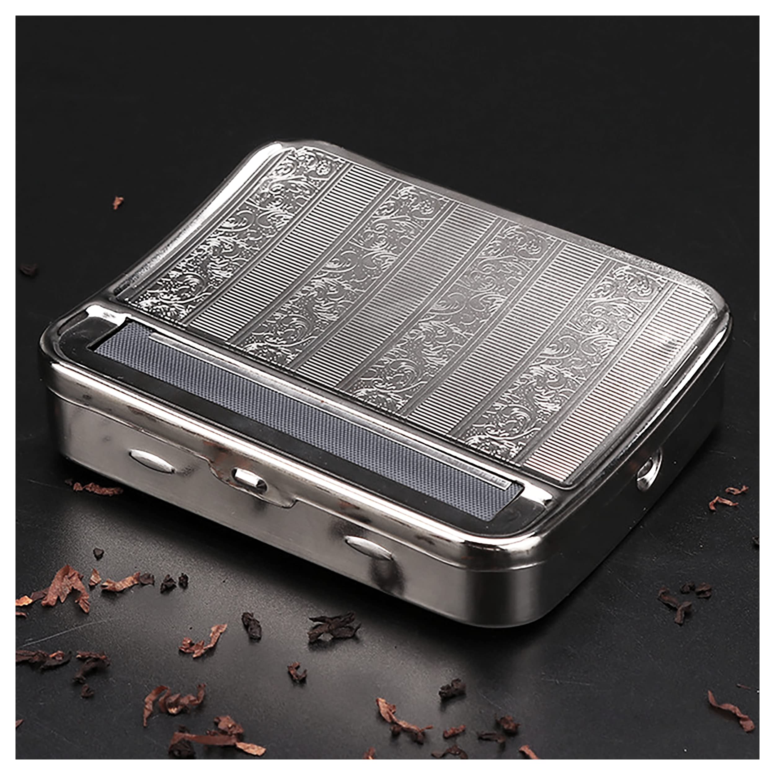 Tobacco Rolling Machine Silver Cigarette Roller Machine, 1Pcs Automatic ...