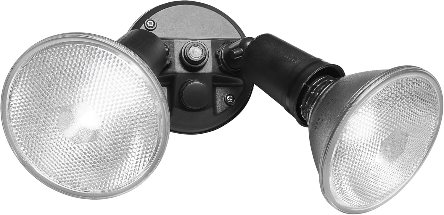 Brinks 7105B 2 Head Par Dusk to Dawn Light , Black - Amazon.com