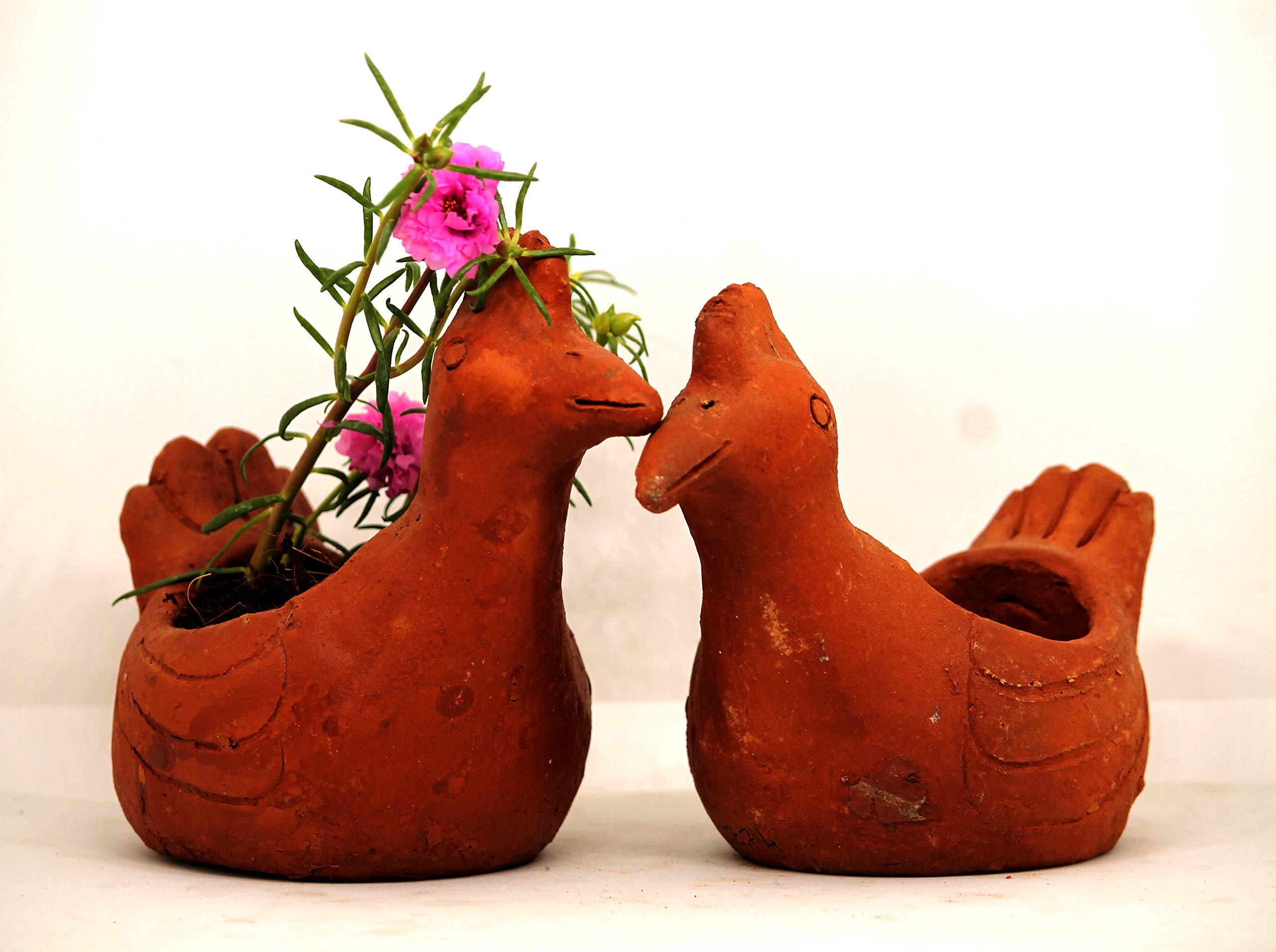 Terracotta Chicken Planter Terra Cotta Chicken Planter | EBay
