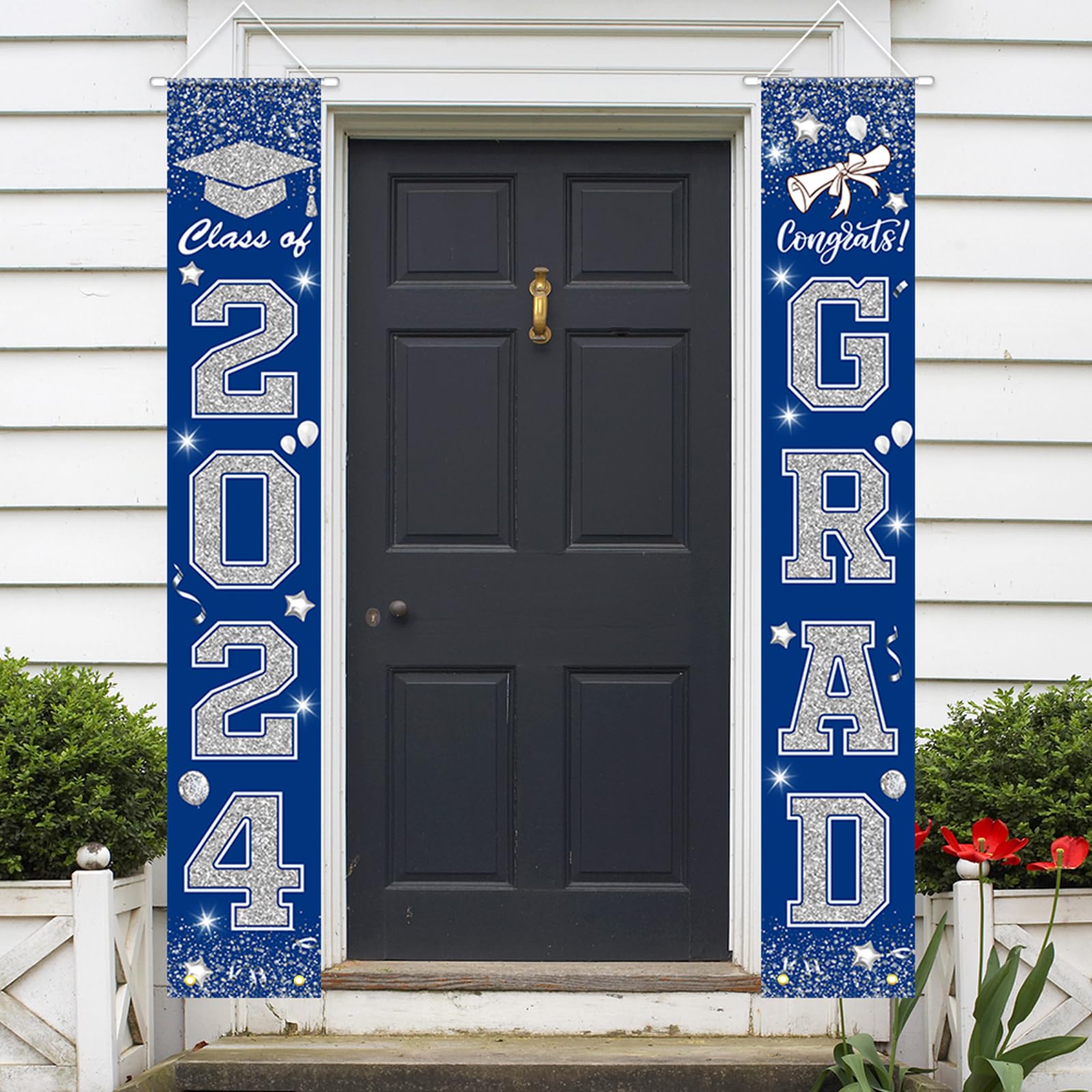 Amazon.com: 2024 Graduation Decorations- 2024 Graduation banner- Class ...