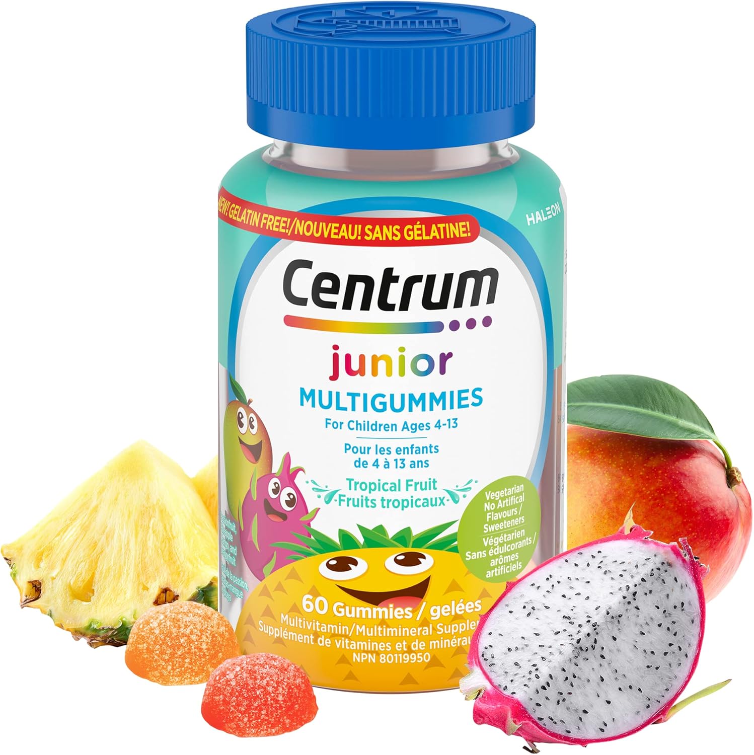 Centrum Junior MultiGummies Tropical Fruit Multivitamin and ...