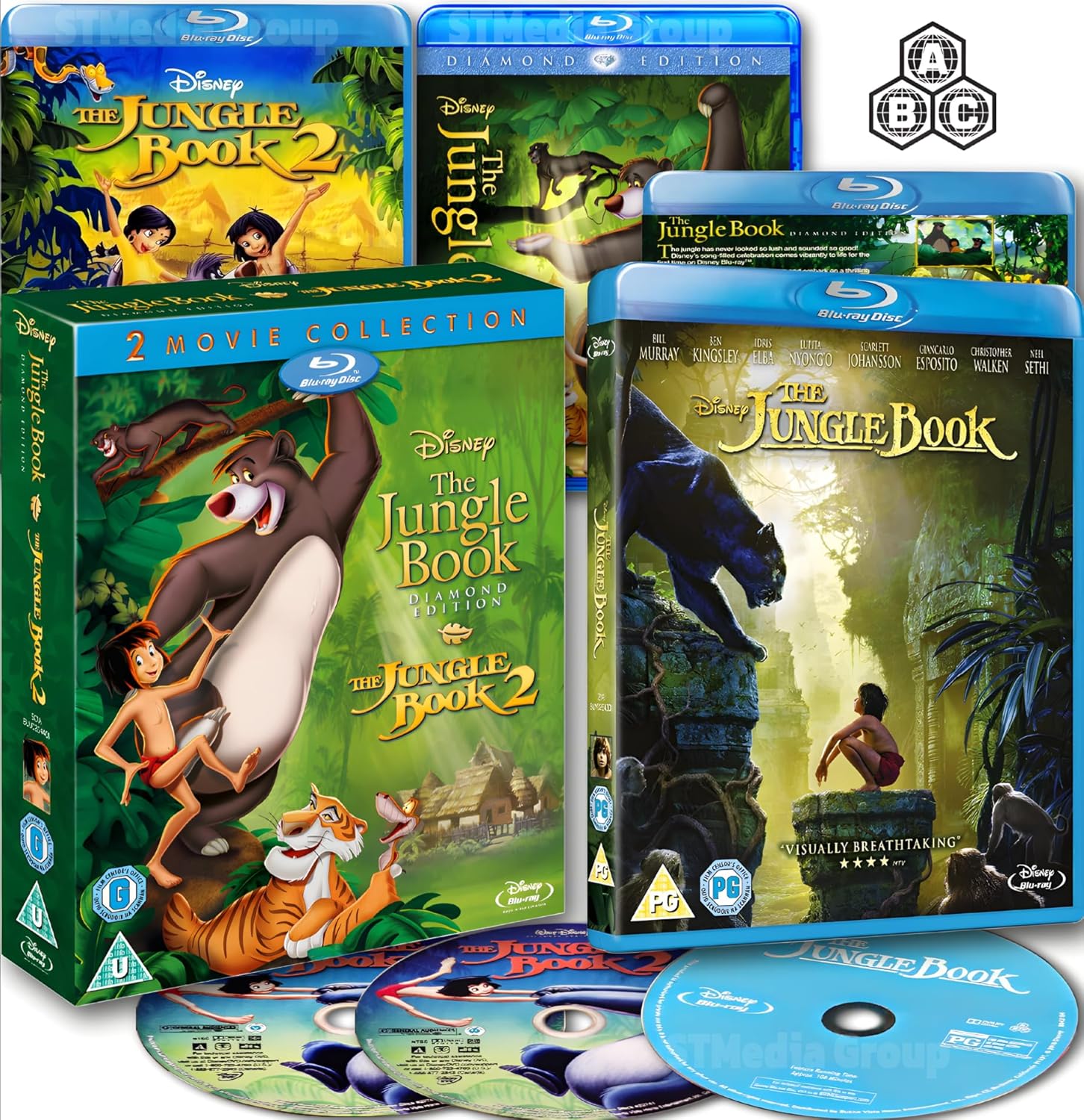 Amazon.com: The Jungle Book 3-movie Collection (The Jungle Book (2016 ...