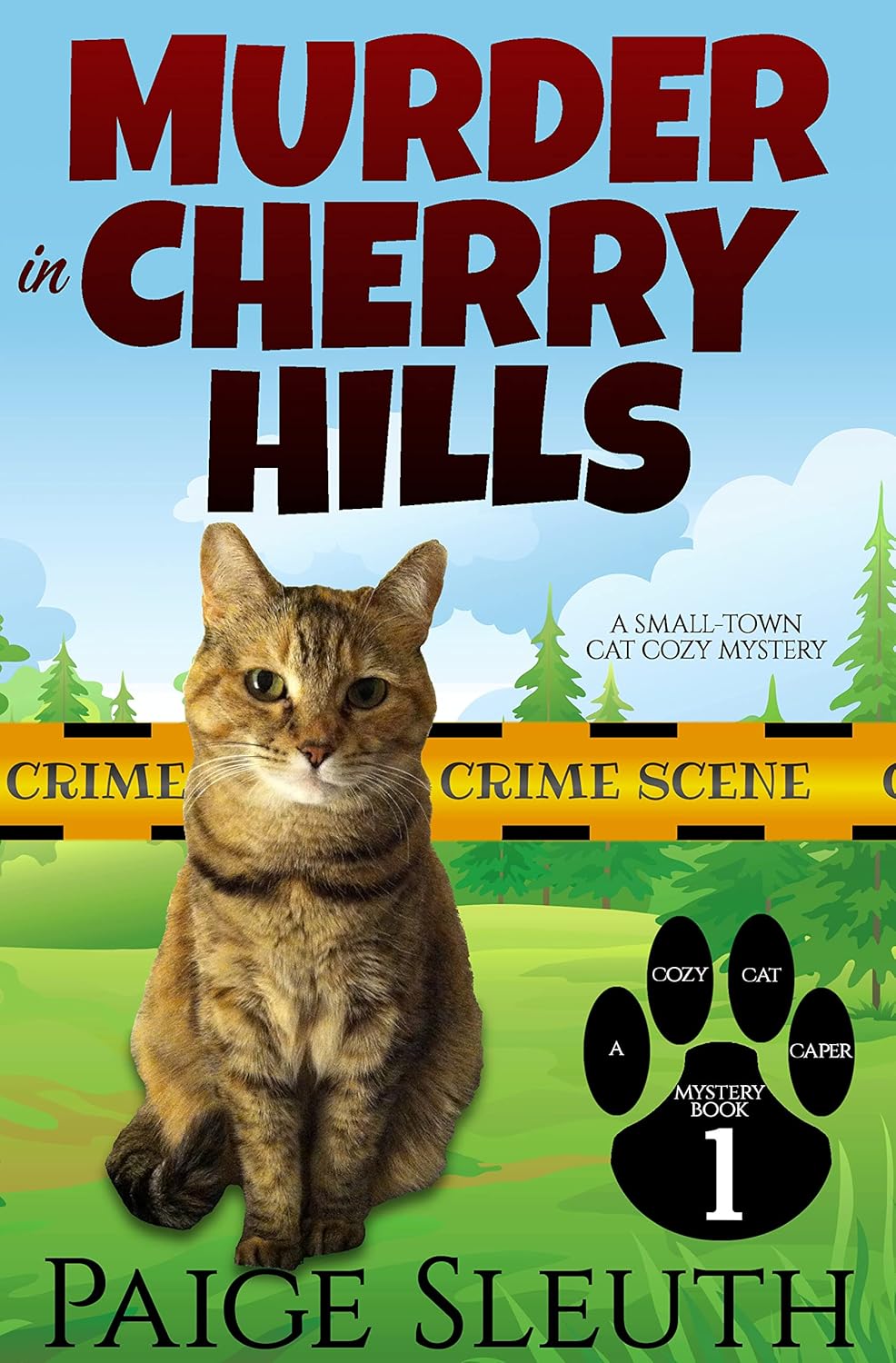 Murder in Cherry Hills: A Small-Town Cat Cozy Mystery (Cozy Cat Caper ...